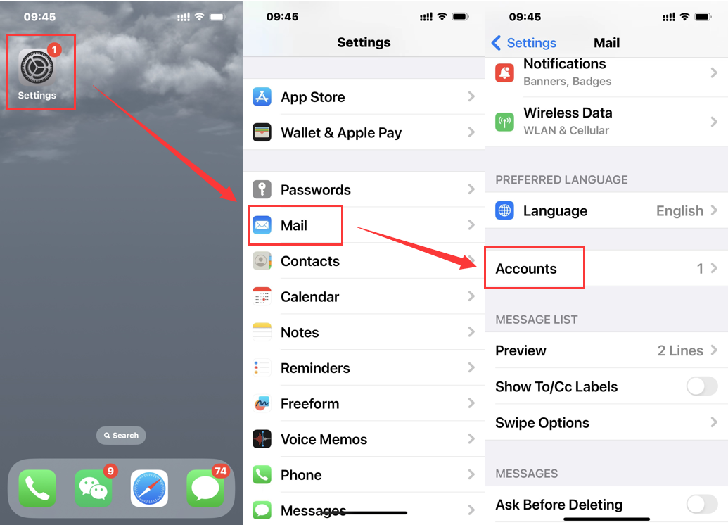 How to Setup CEIBS Mailbox for Mail on iOS & Android - EN